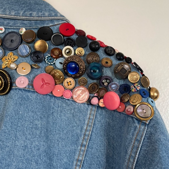 BONGO | Jackets & Coats | Vintage 8s Bongo Denim Jacket With ...